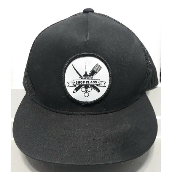 Traeger | Accessories | Traeger Grills Black Snapback Mesh Shop Class ...